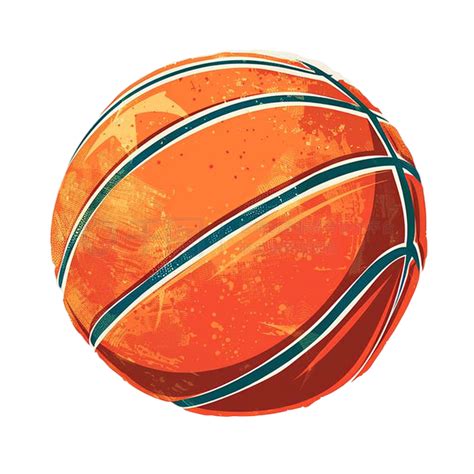 橙色ai数字艺术 卡通风橙色篮球表面纹理光滑质感插画卡通风橙绿篮球运动插画 Ai平面元素免费下载png格式4096像素编号71256092 千图网