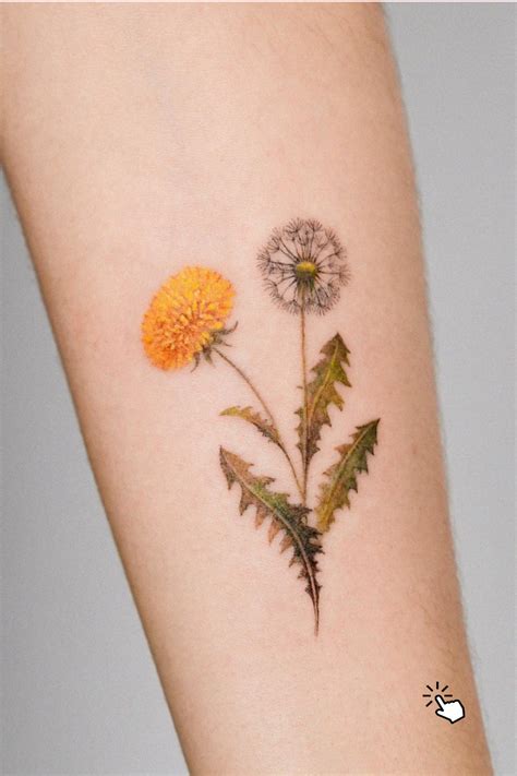 33 Beautiful Dandelion Tattoos With Meaning Fabbon
