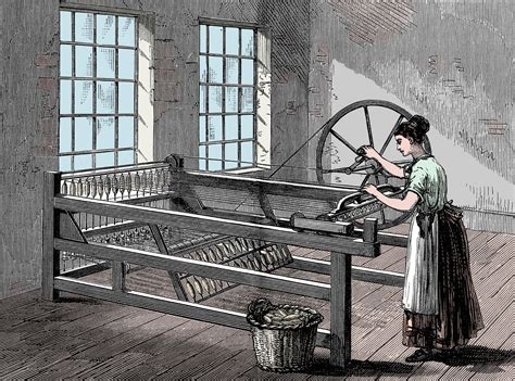 Industrial Revolution Inventions Spinning Jenny