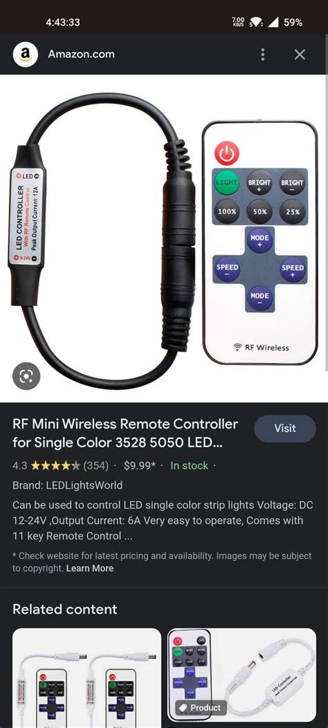 Does Anyone Have A Rf Code File For This Particular Led Single Color