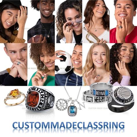 Classrings Custom Full Personalization Ring In Sterling Silver 925
