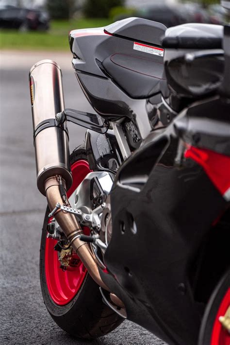 With One Kilometer On The Odo This Rare Aprilia Rsv 1000 R Nera Is