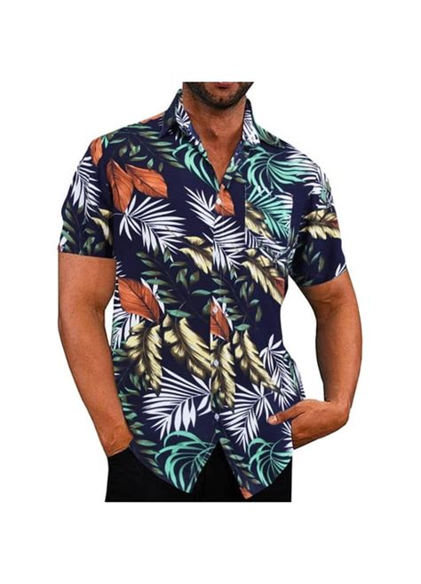 Logiee Butterflies Flying Near Sunflower In Field Print Mens Hawaiian