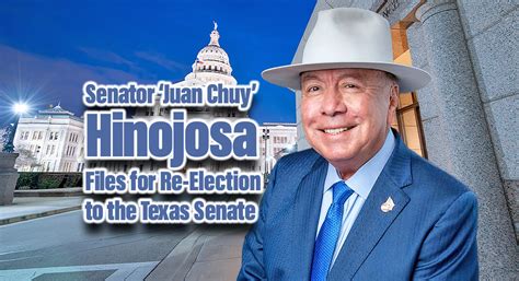 Senator Hinojosa Files For Re Election To The Texas Senate Texas