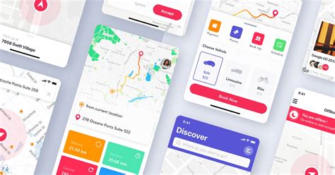 Map And Navigation Ui Concept For Mobile App Ux And Ui Kits Ft App And Ui Envato