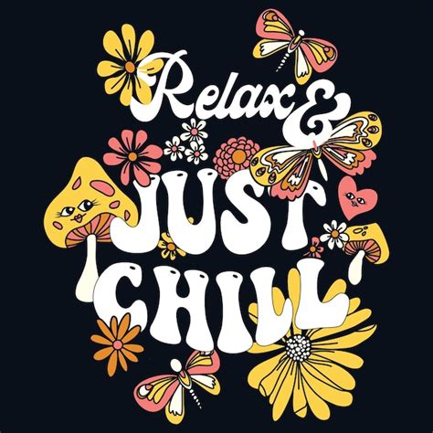Premium Vector Relax Amp Just Chill