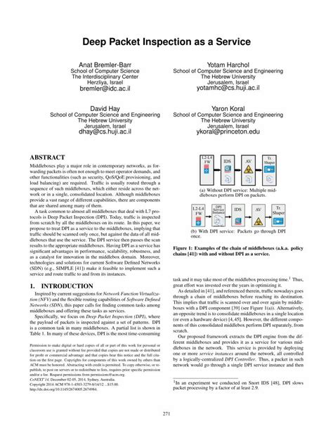 Pdf Deep Packet Inspection As A Service Acm Sigcommconferences2