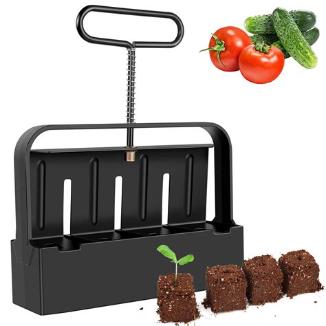 Adifare Soil Blockersoil Block Maker Set Hand Held Ergonomic Soil Blocking Tool With 12 Soil