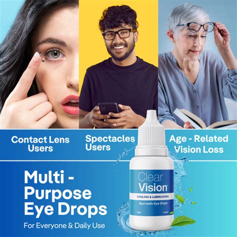 Clear Vision Eye Drops 10ml Medzzi Ayurvedic Eye Drops Medzzi