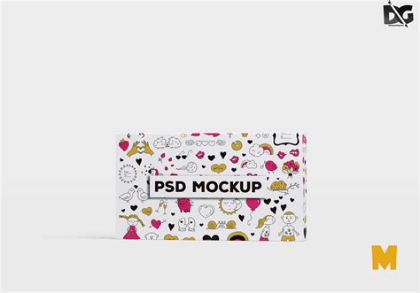 Downloadable Rectangle Psd Box Mockup