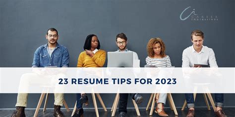 23 Resume Tips For 2023 Career Impressions