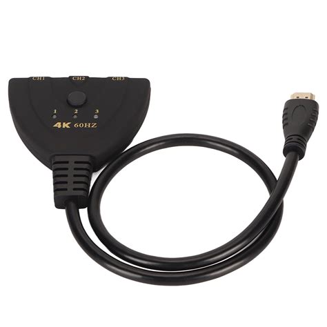 Hd Multimedia Interface Switch 4k 60hz 3 In 1 Out Bidirectional Hd Hd Multimedia Interface Switch 4k 60hz 3 In 1 Out Bidirectional Hd