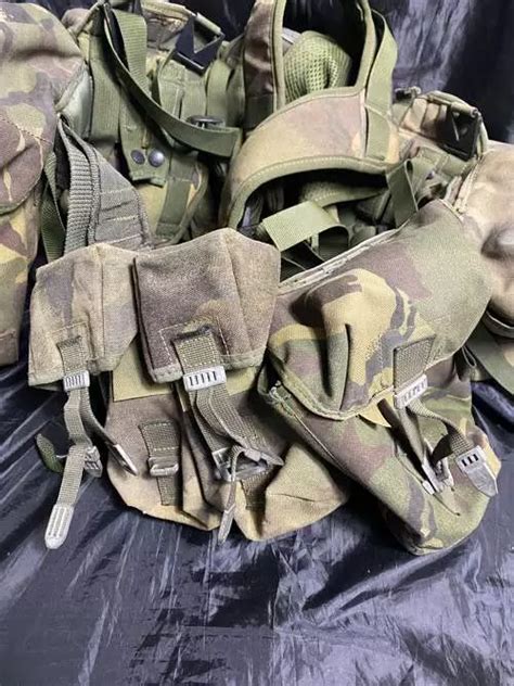 British Army Dpm 95 Webbing Set In Webbing