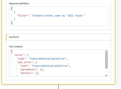 filter and email power bi report pages using power automate and excel