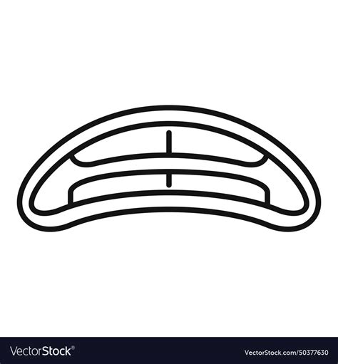 Oral Articulation Icon Outline Infancy Royalty Free Vector