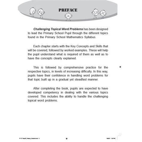 Challenging Topical Mathematics Word Problems Primary 1