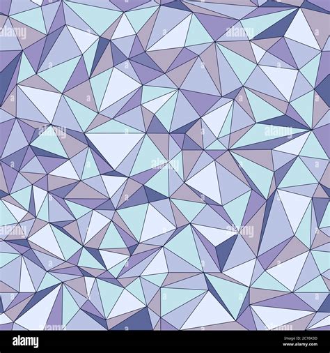 Geometric Low Poly Triangle Seamless Pattern Stock Vector Image And Art Alamy