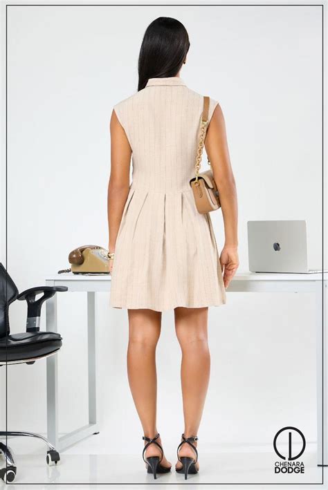 Daria Pleated Mini Dress