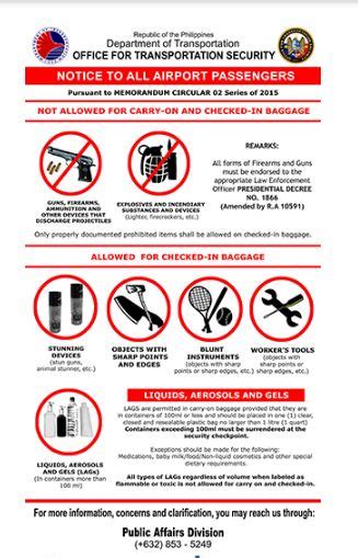 Prohibited Items In The Airport Archives Newstogov