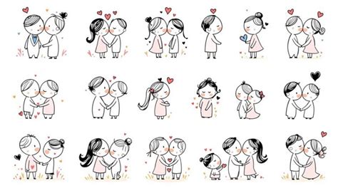 12 Cute Doodle Couple Drawings Youll Adore Christine Britton