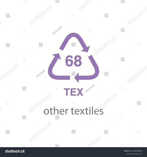 Recycle Code Icon Vector Template Stock Vector Royalty Free 2592288199 Shutterstock