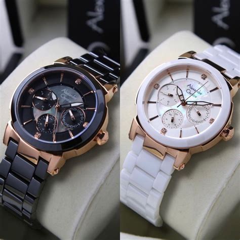 Jual Jam Tangan Wanita Alexander Cristie Original Ac2517 Ac2880 Keramik Shopee Indonesia