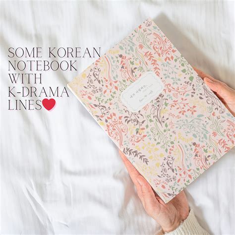 Some Korean Notebook With K Drama Lines Learning Korean Naturally