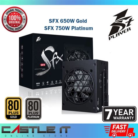 1st Player Sfx 650w 750w 850w Full Modular Power Supply 80 Plus Gold