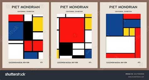 Piet Mondrian Abstract