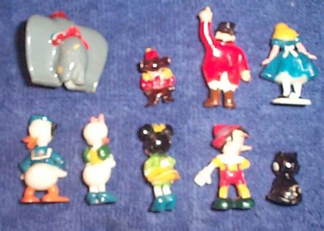 Marx 9 Disney Plastic Tinykins Figures 1950 1960s Ebay