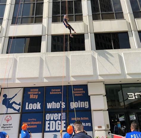 Going Over The Edge To Benefit Special Olympics Osher Lifelong
