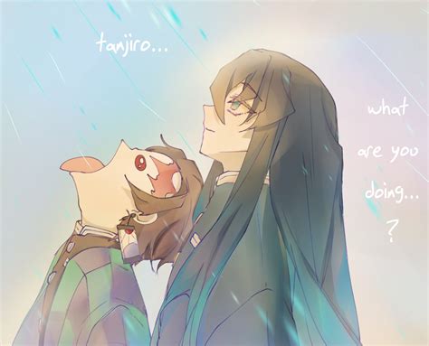 Kamado Tanjirou And Tokitou Muichirou Kimetsu No Yaiba Drawn By