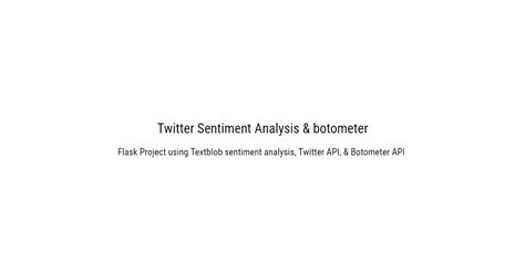 GitHub E WOLF Twitter Sentiment And Analysis Flask Project Using Textblob Sentiment