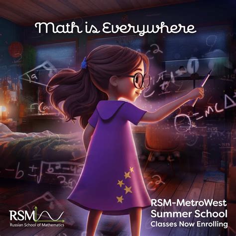Rsm Metrowest School The Best Time To Advance In Math Is Now