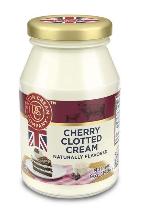 Clotted Cream With Cherry Liqueur The Devon Cream Company