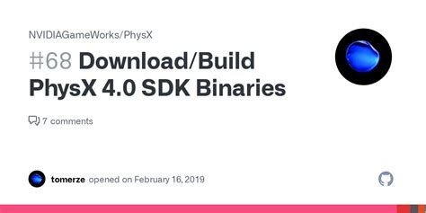 Downloadbuild Physx 40 Sdk Binaries · Issue 68 · Nvidiagameworksphysx · Github