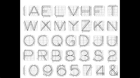 Architectural Drafting Lettering At Clifford Mitchell Blog