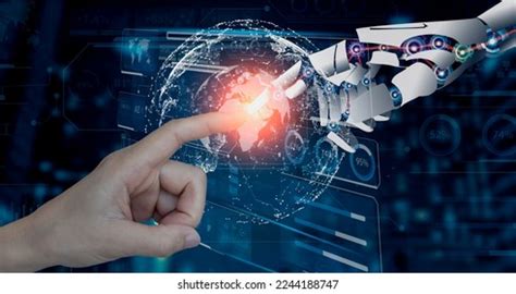 Ai Technology Concept Machine Learning Robot Stock Photo Shutterstock