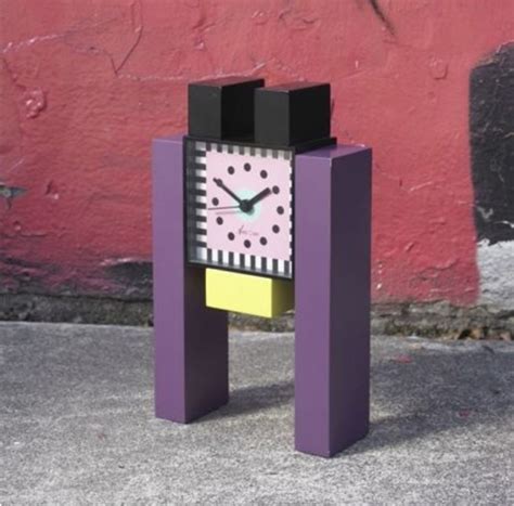 Memphis Design Clock