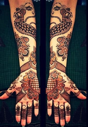 Arabic Bridal Mehndi Designs For Indian Weddings Bridal Mehendi And