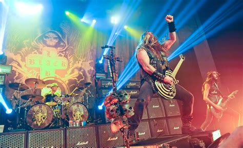 Zakk Wylde With Black Label Society In Concert At The Aztec Theater In