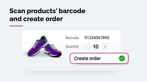 Quick Scan ‑ Barcode Scanner Update Track Inventory And Create Order
