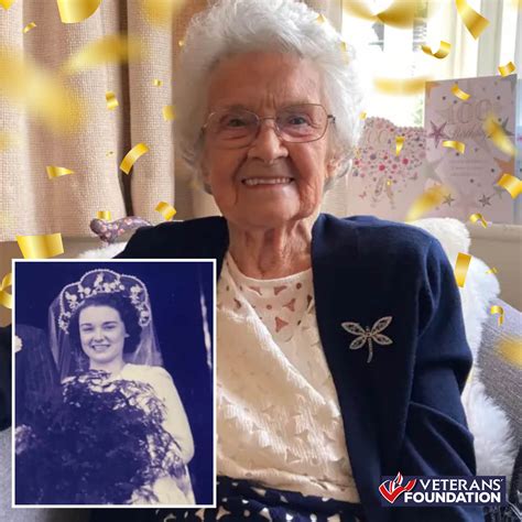 Veterans Foundation Ww2 Decoder Iris Jefferies Has Turned 100 🎉