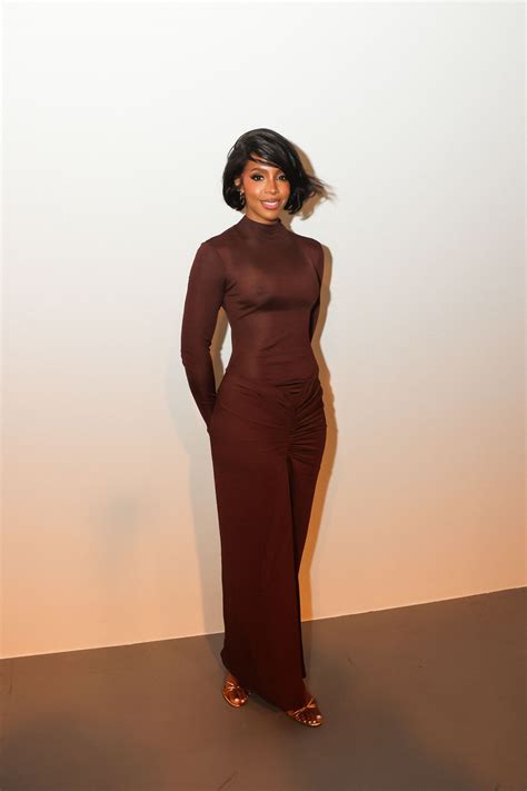 Kelly Rowland At Christopher Esber Ss24 Fashion Show In Paris 0928