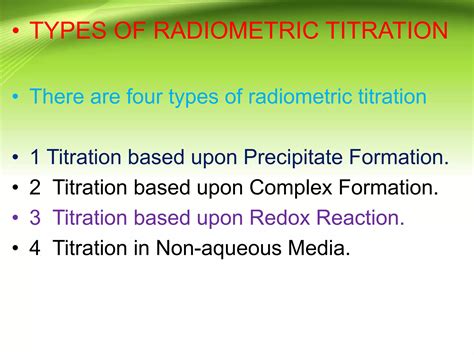 Radiometric Titrations Pptx