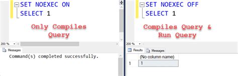 Sql Server What Does Set Noexec Do Sql Authority With Pinal Dave