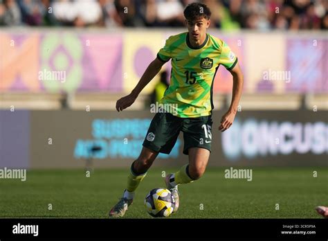 Australias Jaylan Pearman Controls The Ball During A Fifa U 20 World