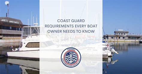 Coast Guard Requirements to Know