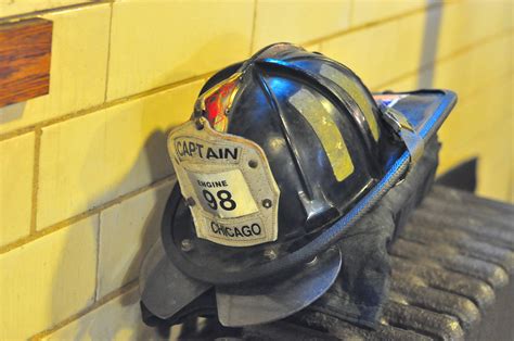 Chicago Fire Department Captains Helmet Chicago Fire Depa… Flickr