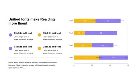 扁平ppt条形图 Islide